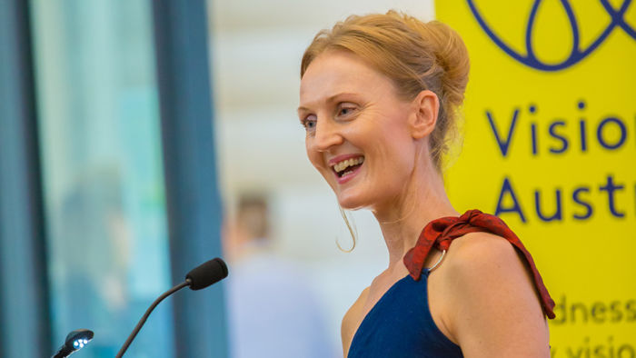 Meet Nikki Hind, Australia’s first blind fashion designer