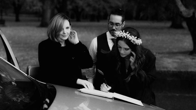 A drive-through wedding allowed us to get married during a pandemic