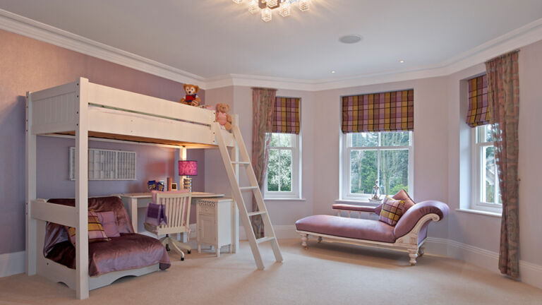 How to use the space under a high sleeper bed - SHE DEFINED